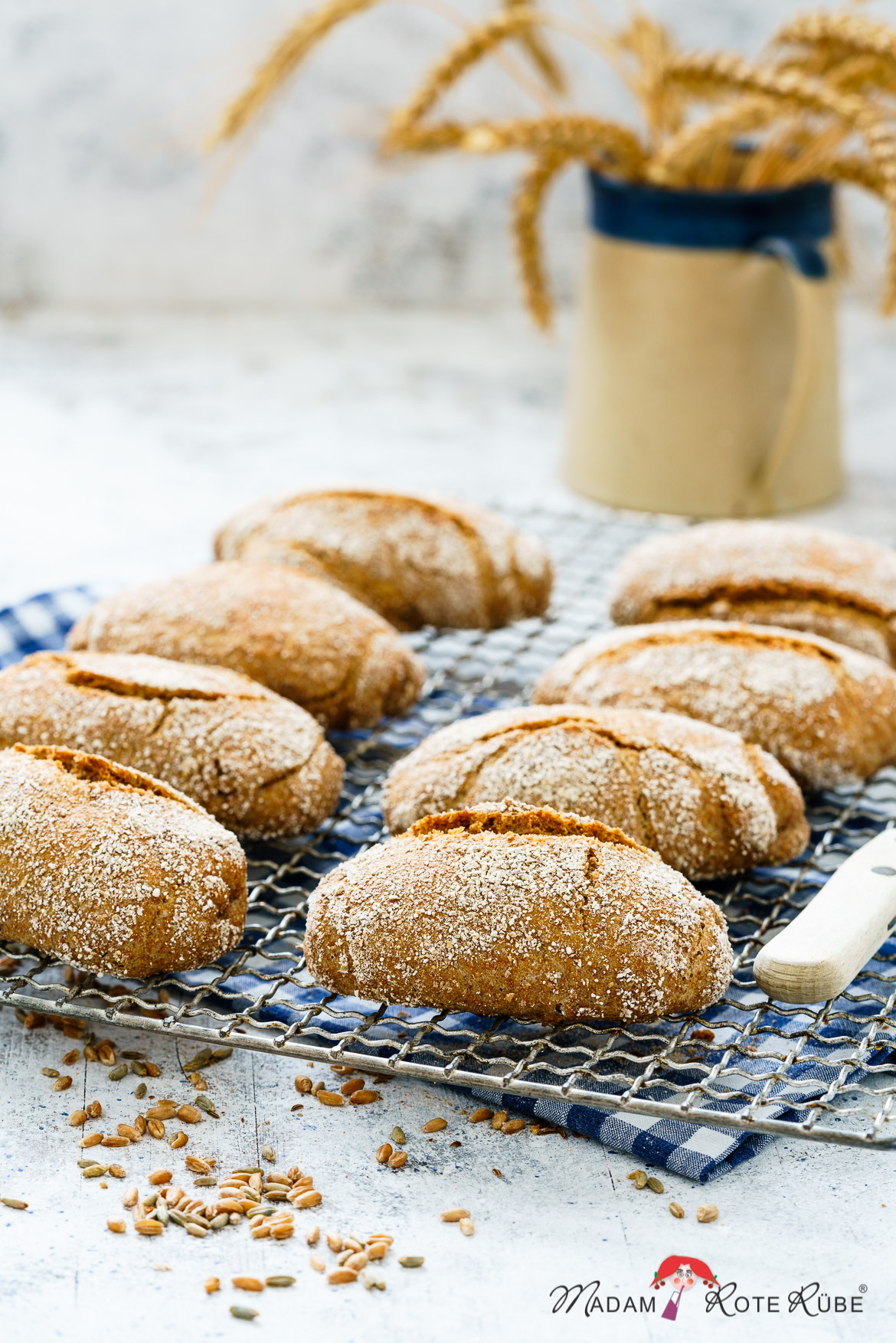 Bauern-Vollkorn-Krusti, der schmeckt. - Madam Rote Rübe