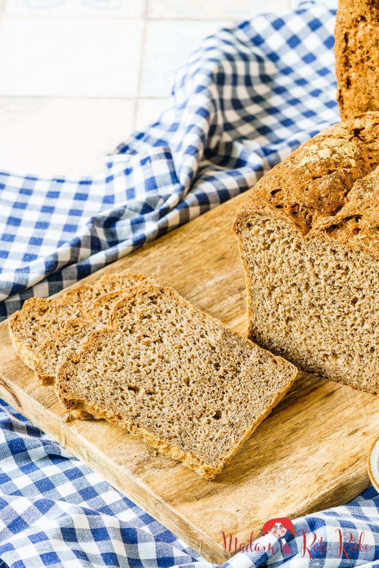 Saftiges Chia-Vollkornbrot ohne Kneten - Madam Rote Rübe